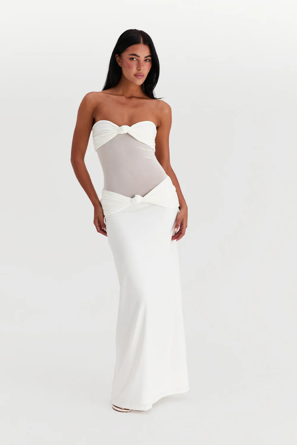 Sasha Terese Amara Maxi White – shortandsweethire